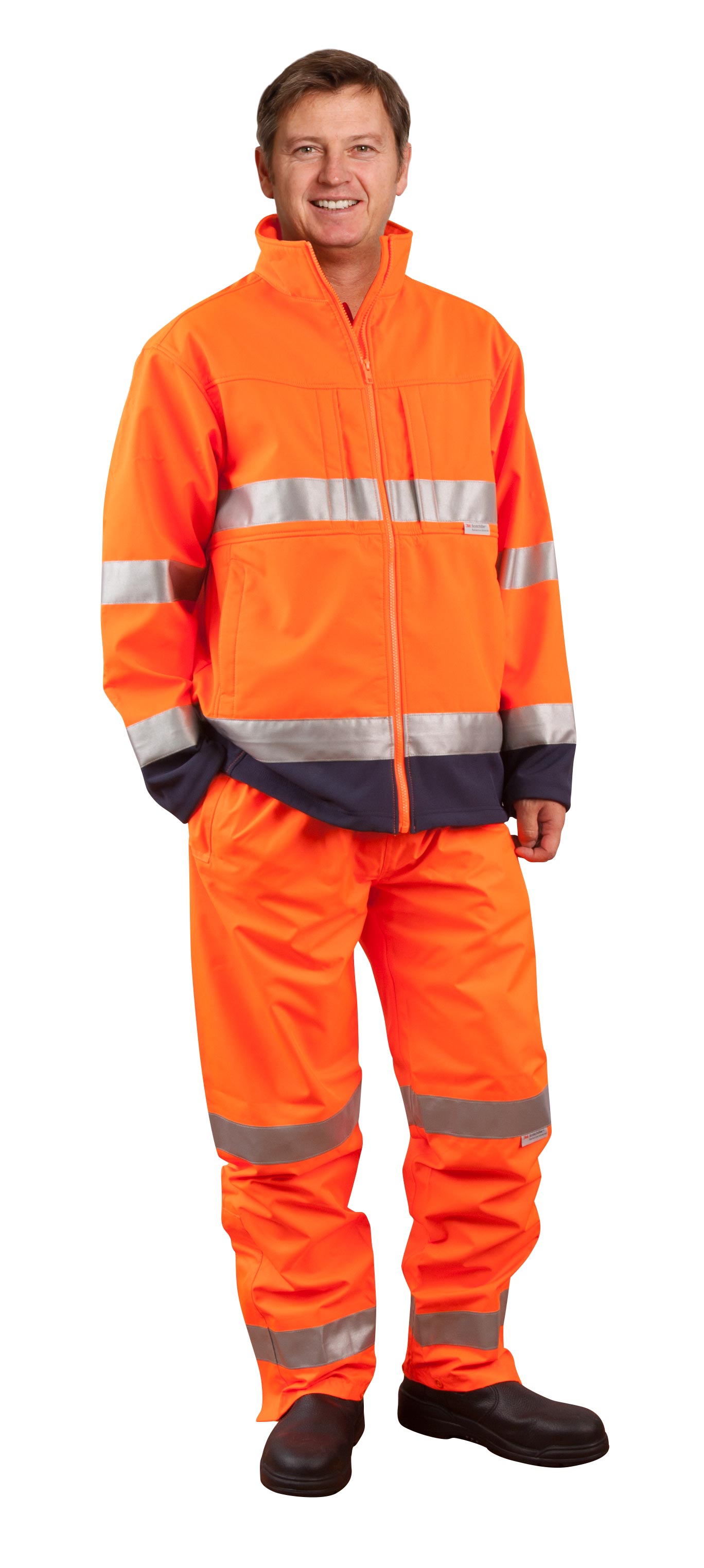 High Visibility Safety Pants with 3M Reflective Tapes - FCW