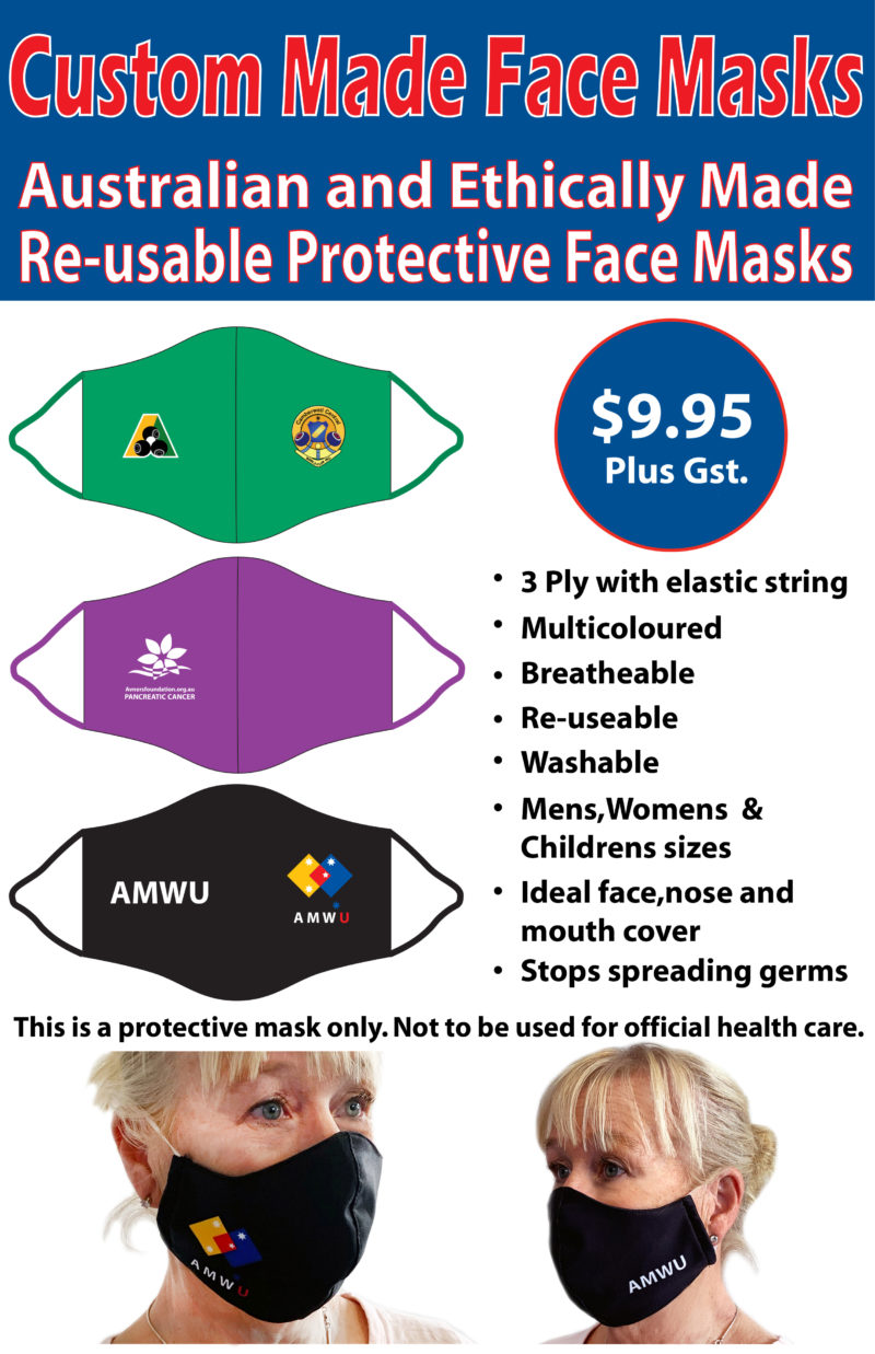Custom Made Face Masks - FCW