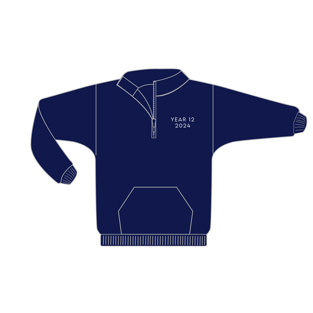 Sacret Heart College Newtown 2024 - Half Zip Windcheater - FCW